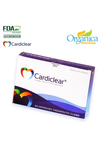 Cardiclear Omega 3 fish oil / Food supplement Sulit pack 10softgels ...