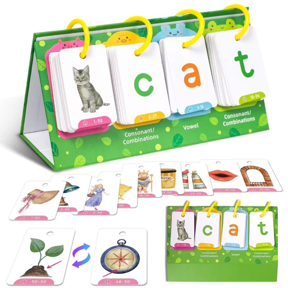 129 Pcs Sight Words List Picture Recognition Visual Word Game Text ...