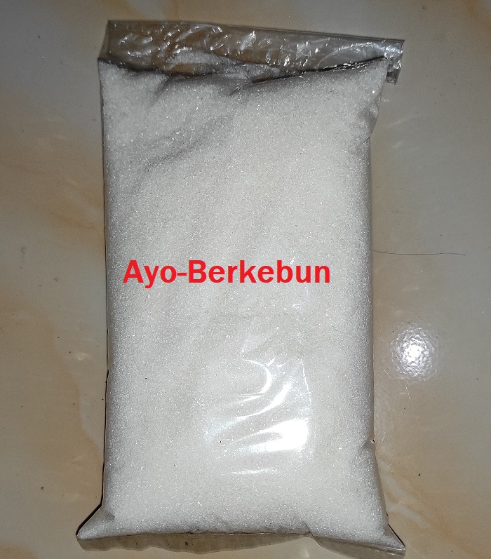 Pupuk ZA meroke 1 kg / Pupuk ZA 1 Kg- Pupuk Amonium Sulfat repacking 1 ...