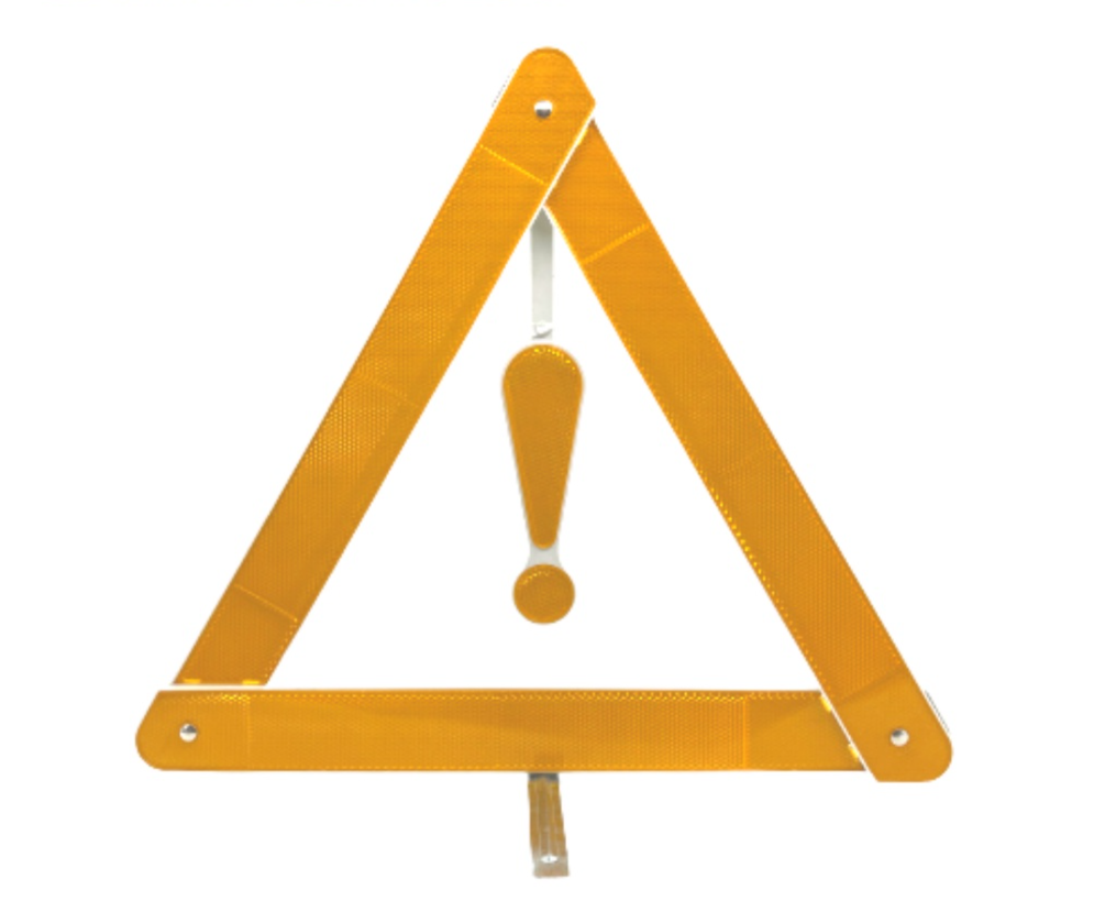 Car Early Warning Device Signage Reflective Triangle Car Safety Warning ...