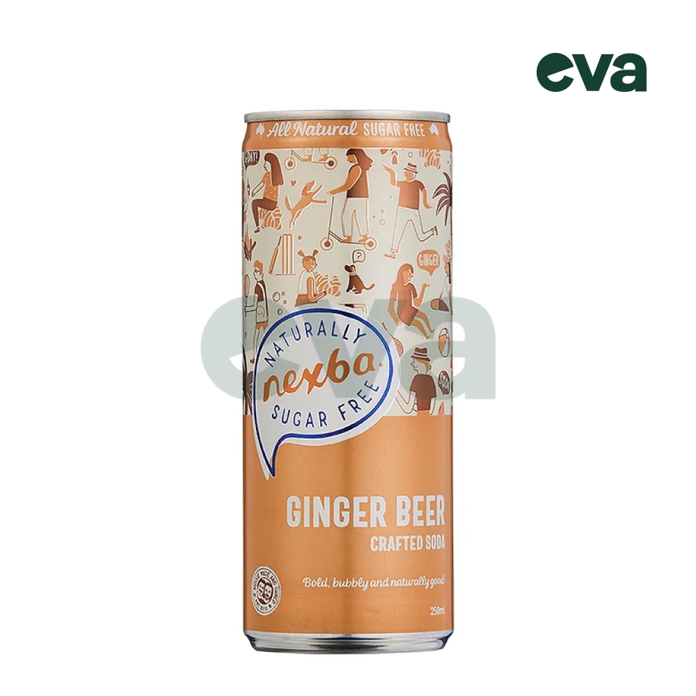 NEXBA CRAFTED SODA - GINGER BEER SODA 250ML | Lazada