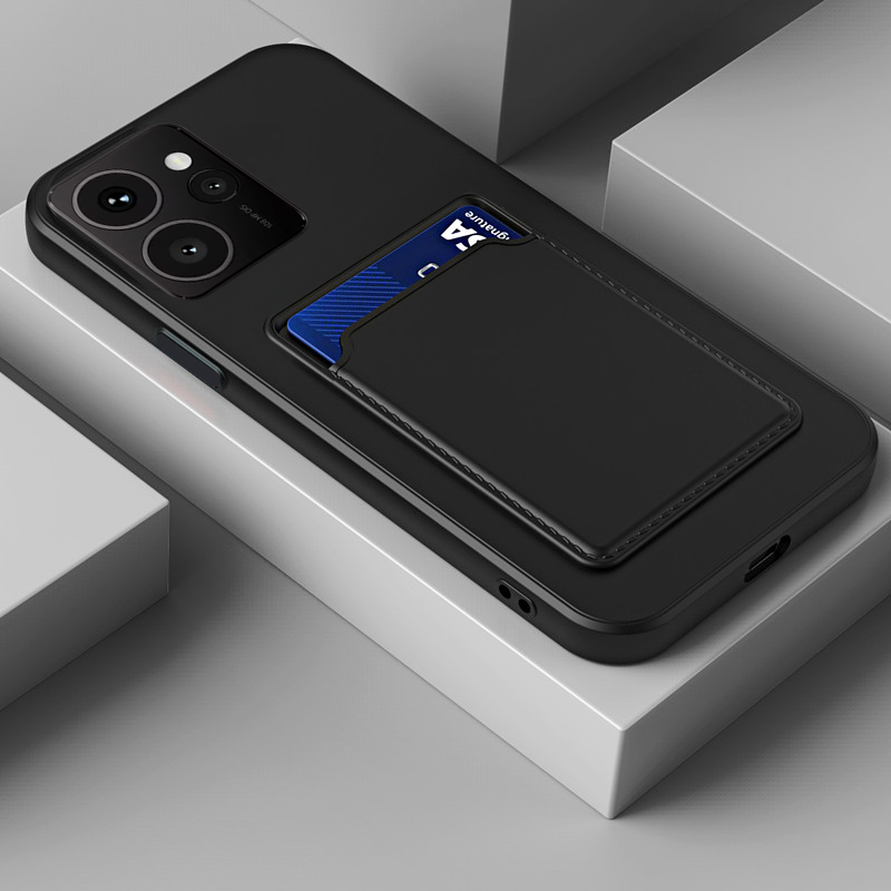 Phone case HMD Skyline Soft Card Holder Slot Silicone Wallet Back Cover ...