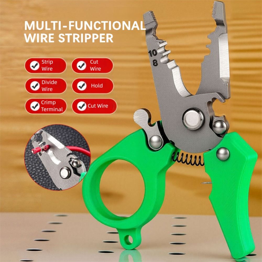 Wire Cutter Tool Small Wire Stripper Tool Anti-slip Multifunctional ...