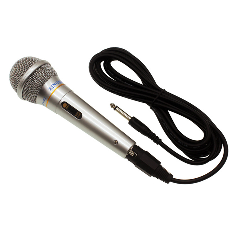 【LuxeLink】XINGMA AK-319 Dynamic Microphone Professional Wired Karaoke ...