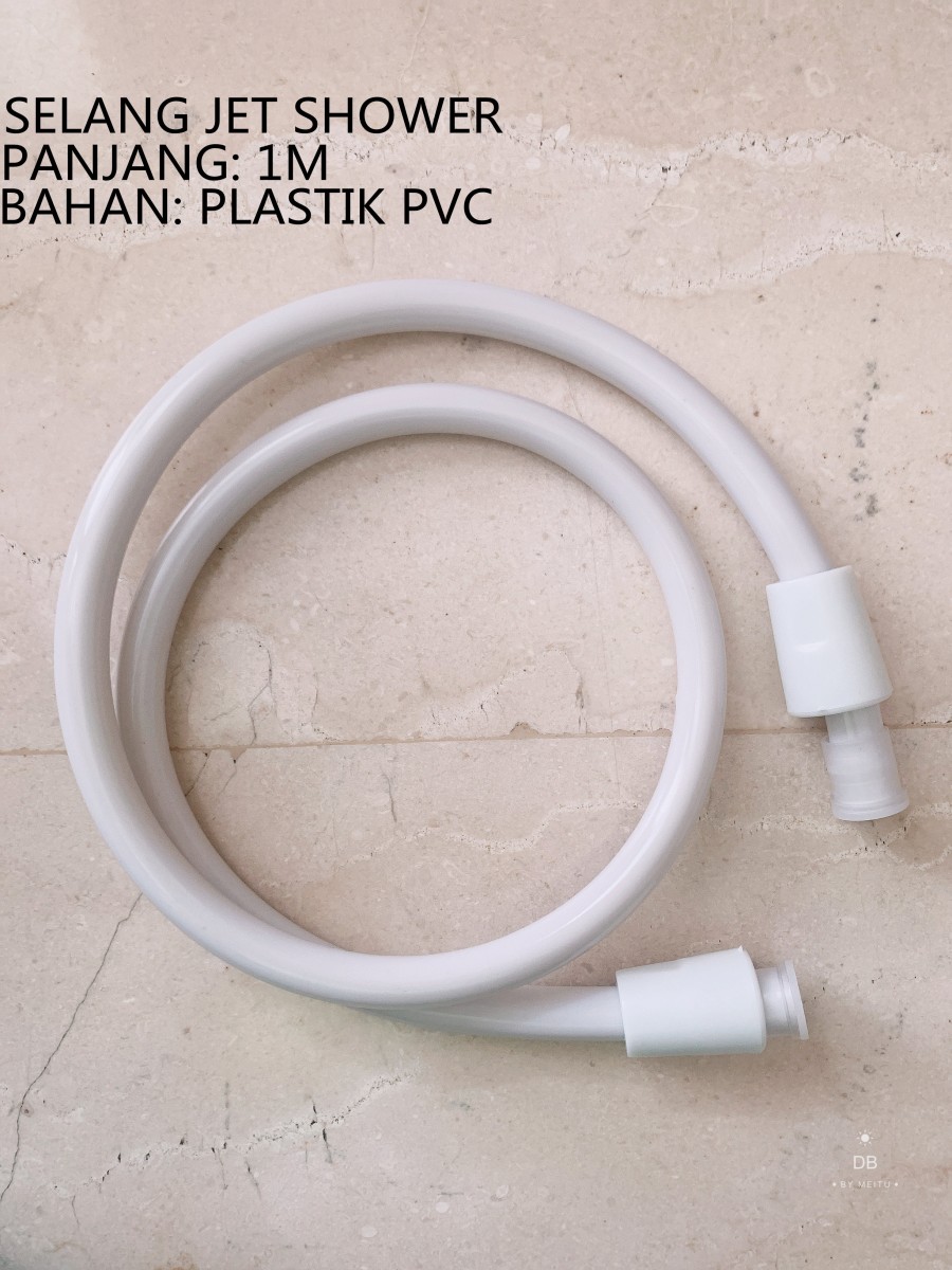 selang shower selang toilet cebok PVC 1meter | Lazada Indonesia