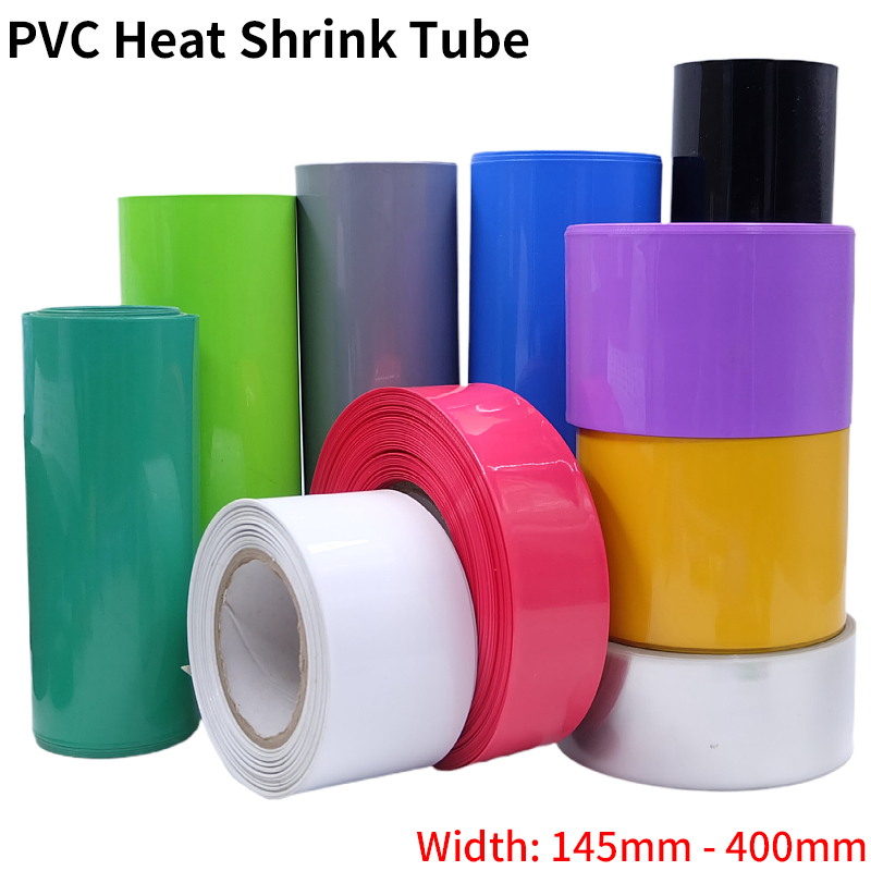 18650 Lipo PVC Heat Shrink Pack 17mm ~ 140mm Width Insulated Film Cover ...