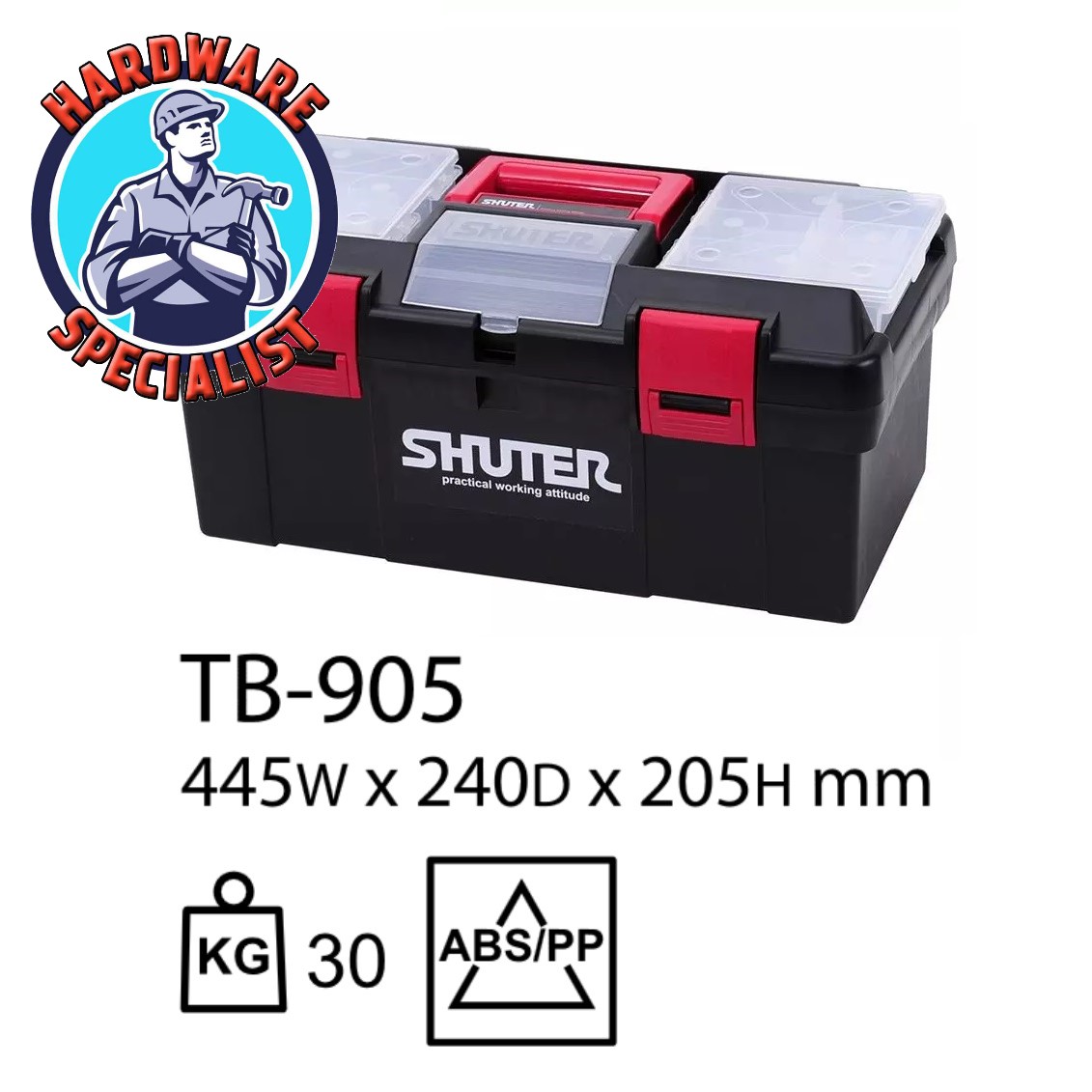 Shuter Toolbox / Tool Box / Storage Box TB-901 TB-902 TB-905 | Lazada Singapore