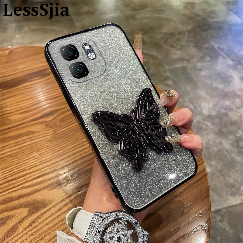 Phone Cover infinix Hot 50i 40 Pro 40i Back cover with Cute Butterfly ...