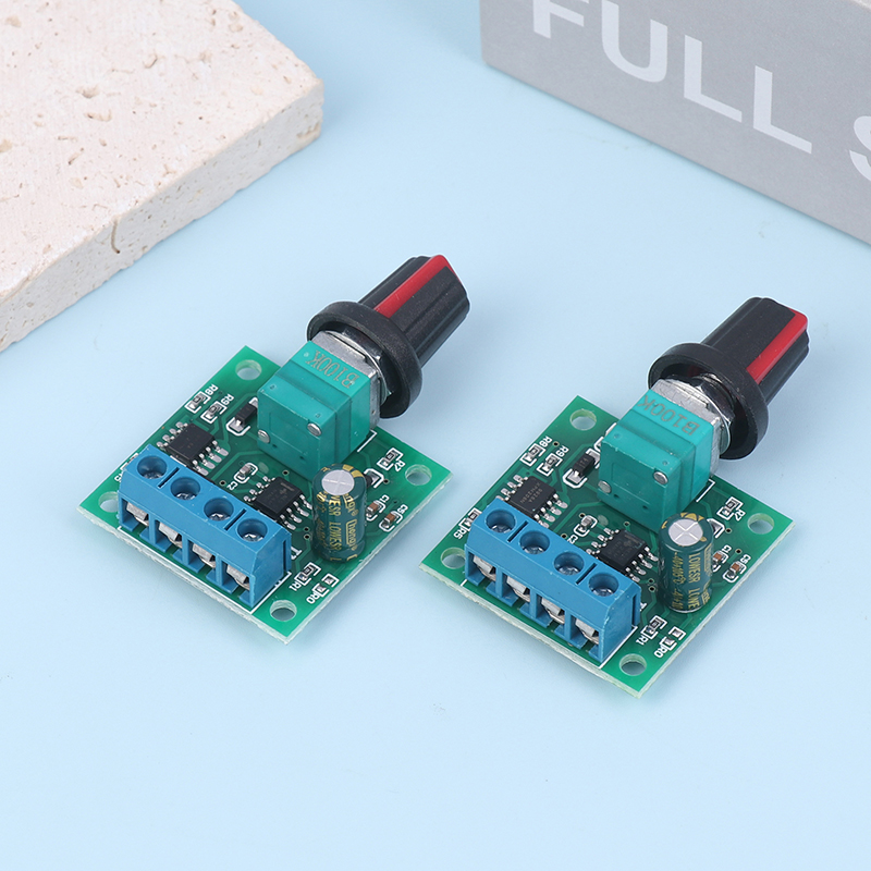 DC 1.8V 3V 5V 6V 12V 2A 1803BK PWM Motor Speed Controller Low Voltage ...