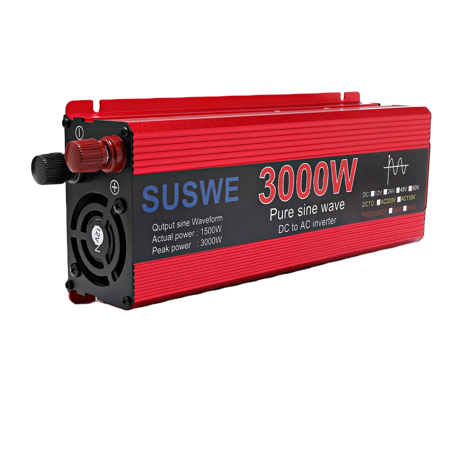 car power inverter 12v inverter pure sine wave 12 volts to 220 volts ...