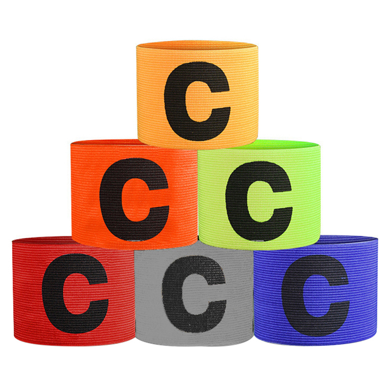 Football Captain Armband Arm Band Leader Competition Soccer Flexible ...