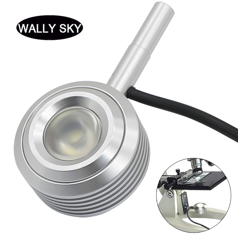 LED Lighting Biological Microscope Bottom Light Source Brightness ...