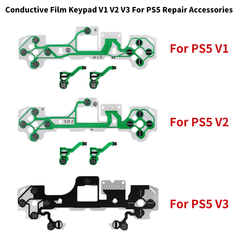 Original For PlayStation 5 V1 V2 V3 Controller Conductive Film Flex ...