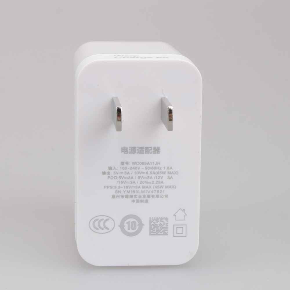 NEW 【Too much love!】Warp Charge 65 W Power Adapter EU Usb C Cable Warp ...