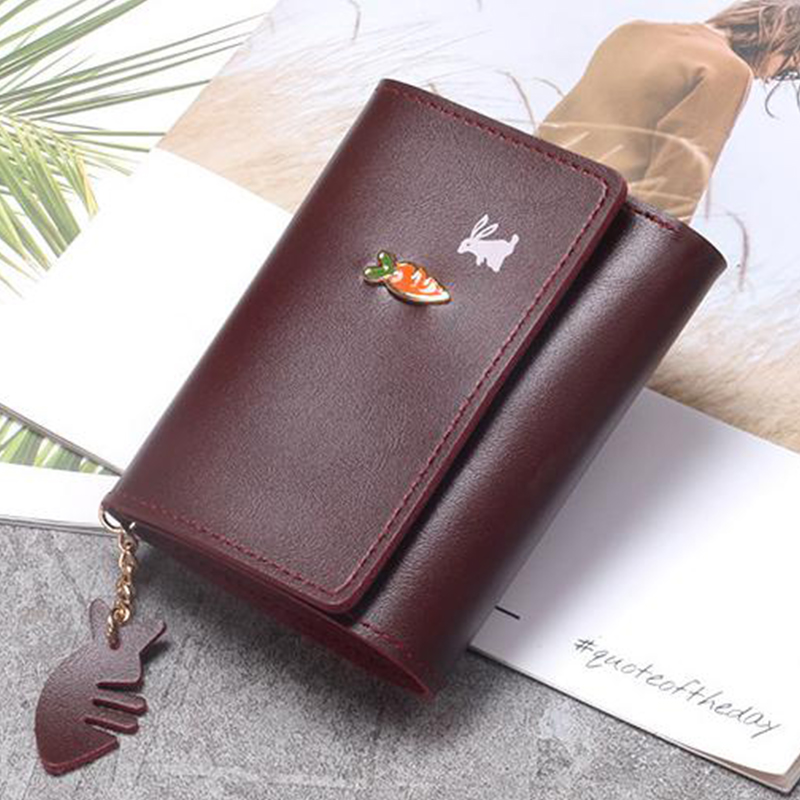 New Cute Little Animal Girl's 30% Discount Short Wallet Minimalist ...