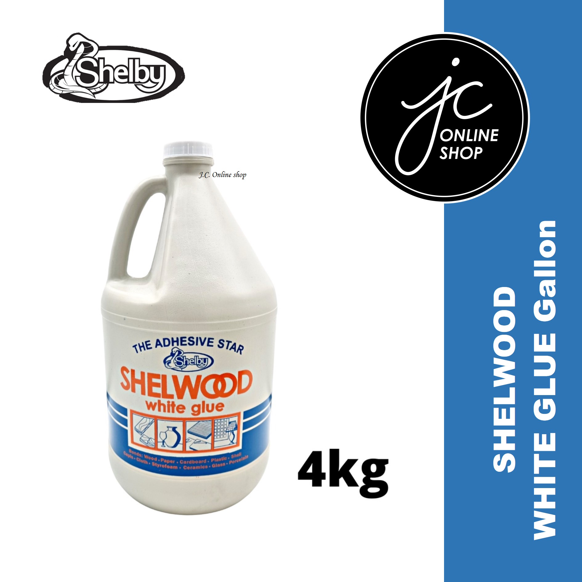 Shelwood White Glue 4kg (Gallon) | Lazada PH