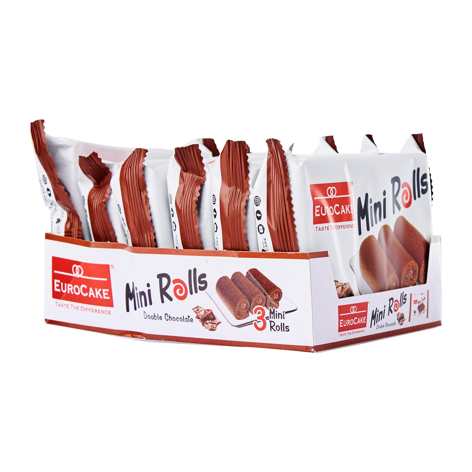 Eurocake Mini Roll 3s Chocolate 60G (6 PCS) | Lazada Singapore