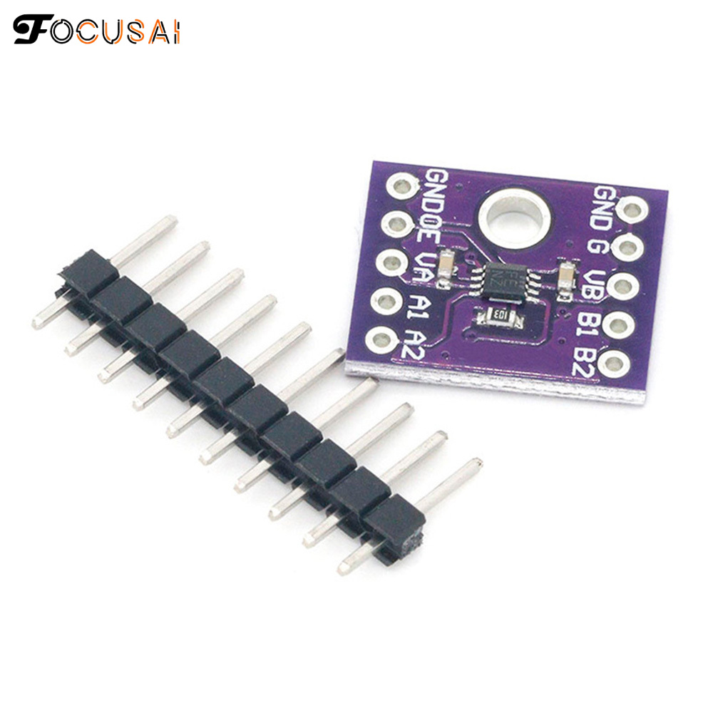 FocusAi TXS0102 2 Bit Bidirectional Voltage Level Converter 2-Way Level ...