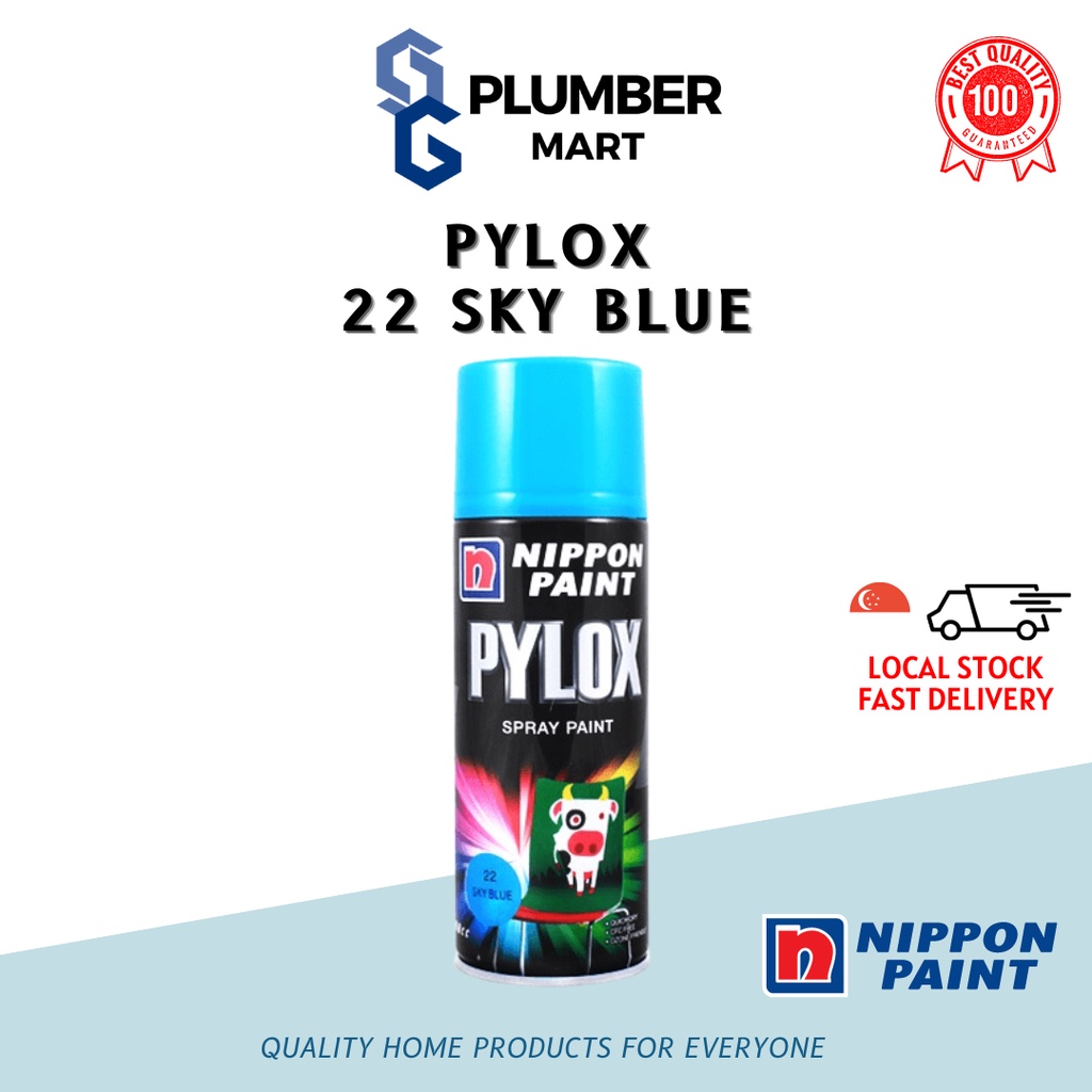 【SG】 SG Plumber Mart | Nippon Paint Pylox Spray Paint 400ml | Lazada ...