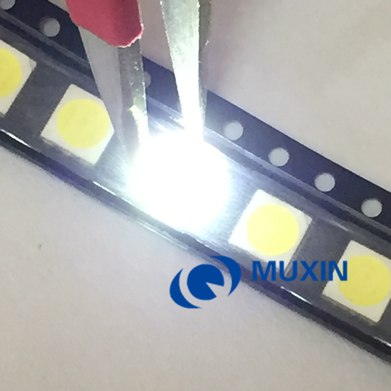 【UrbanNomad】200 PCS/Lot 3030 SMD LED Beads 3V Cold White 70LM 140mA For ...
