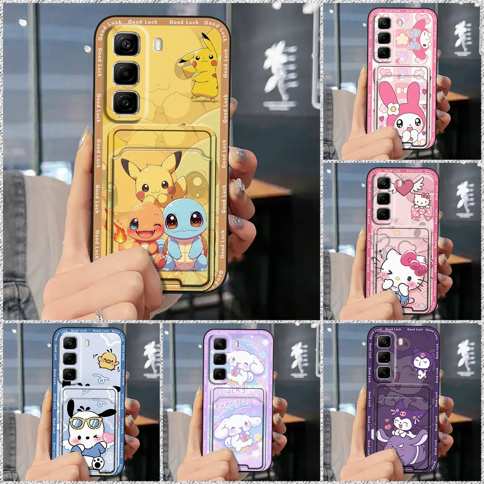 Shockproof Anti-dust Phone Case For infinix Hot50 Pro+/X6880 Cartoon ...