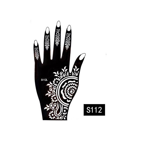 Henna Tattoo Stencils Indian Templates Airbrush Lace Flower | Daraz.com.np