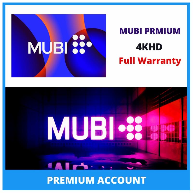 MUBI PREMIUM ACCOUNT FULL WARRANTY | Lazada PH