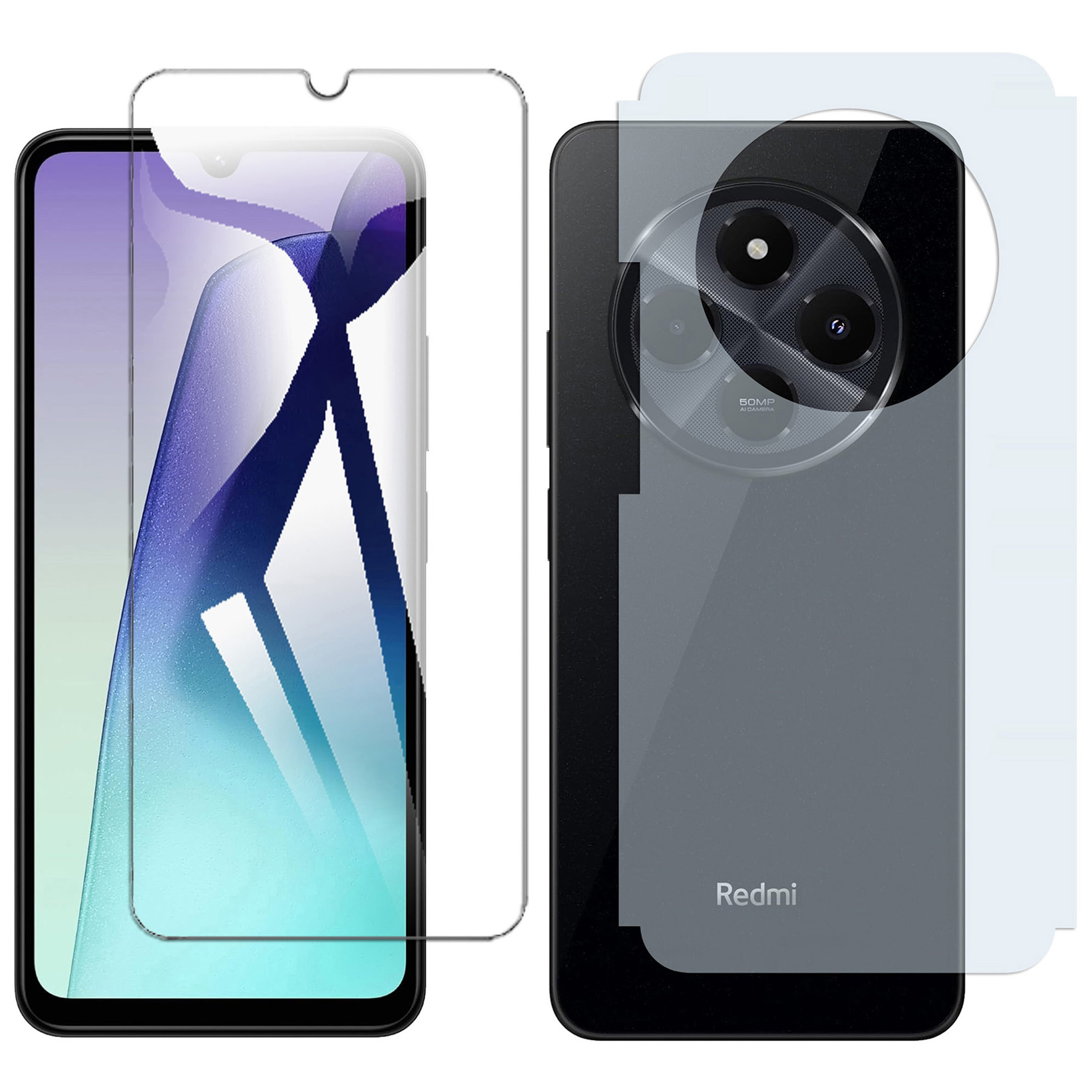 Xiaomi Redmi 14C Screen Protector Premium High Quality Polish Glass ...