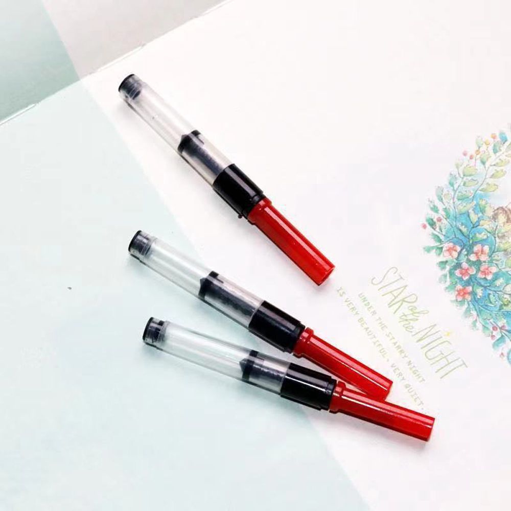 Universal Writing Fountain Pen Refill 3.4mm for Student Plastic Pump ...