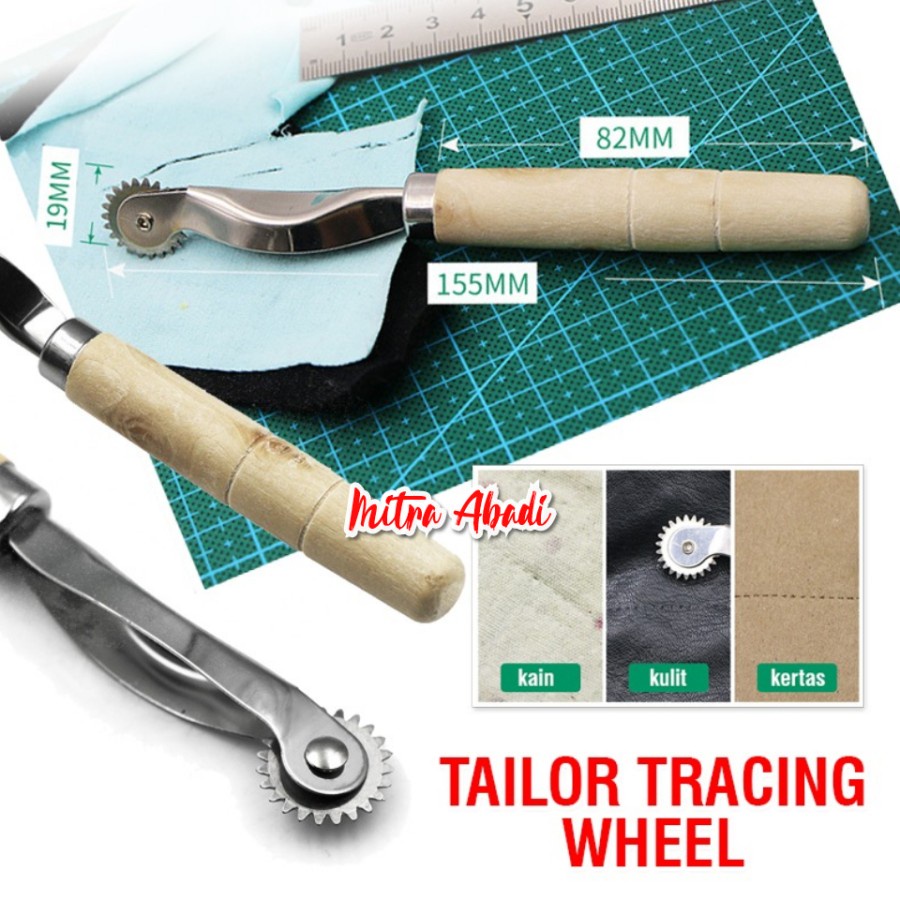 Tailor Rader Tracing Wheel - Alat Pola Jahit | Lazada Indonesia