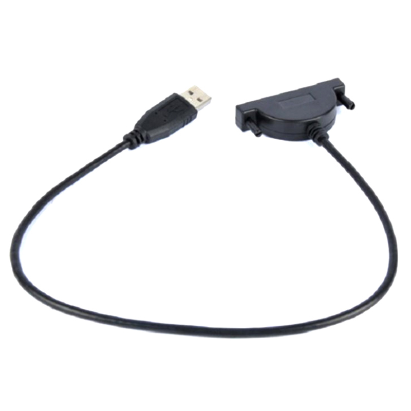 USB 2.0 SATA Cable CD/DVD-ROM Drive Cable Optical Driver Adapter Cable ...