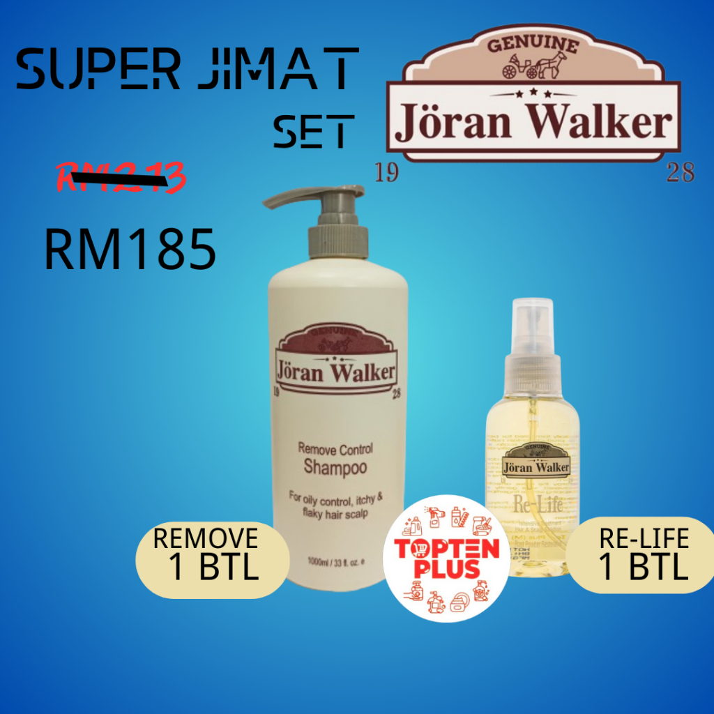 JW SUPER JIMAT SET jwshampoo+relife tonic | Lazada