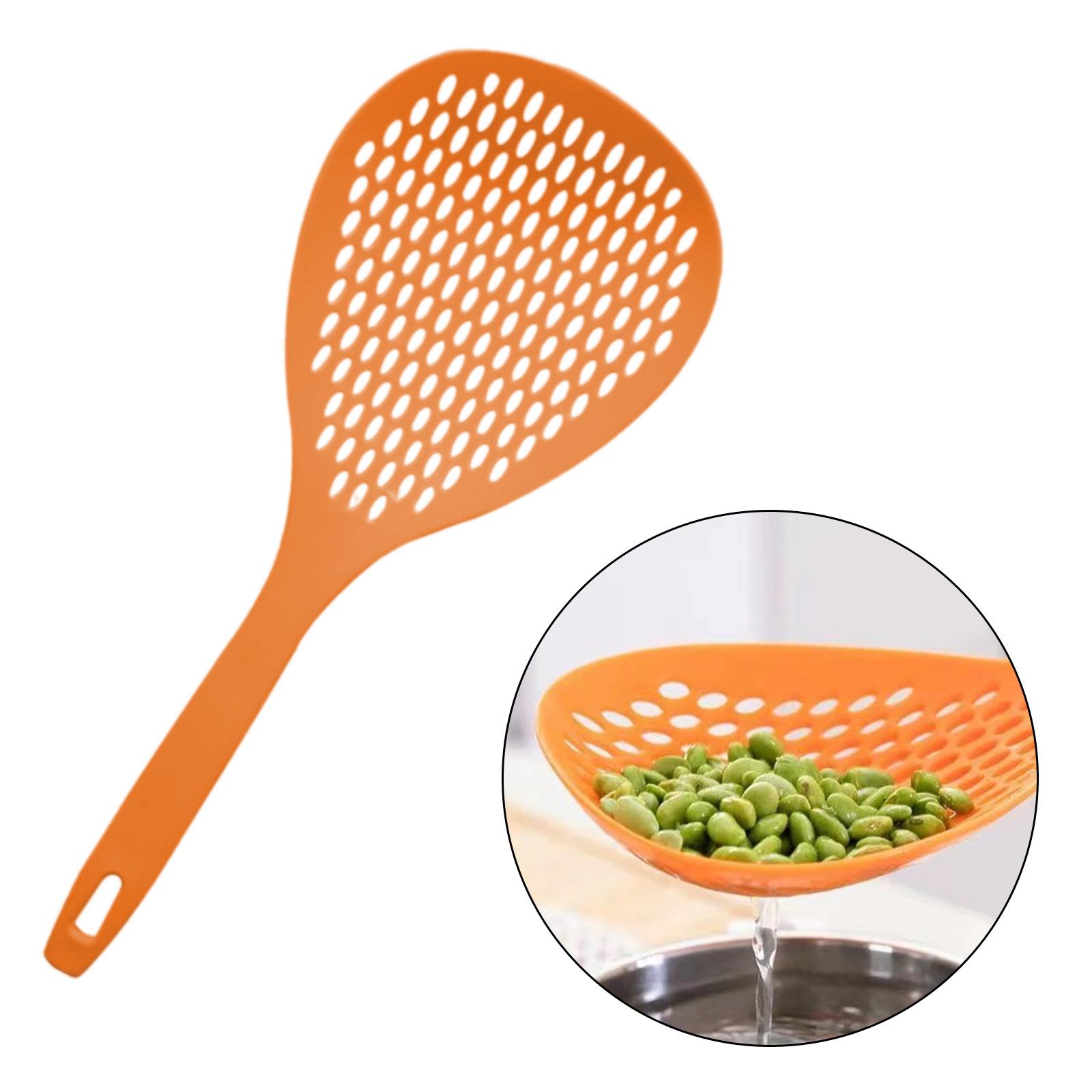 Aituan Kitchen Skimmer with Handle Pasta Spoon with Long Handle ...