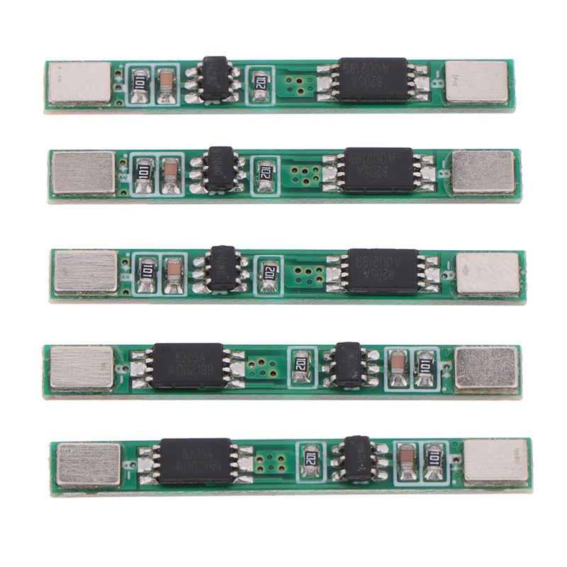 5Pcs 1S 3.7V 3A Li-ion BMS PCM Charge Discharge Protection Board PCM For 18650 Lipo Lithium ...