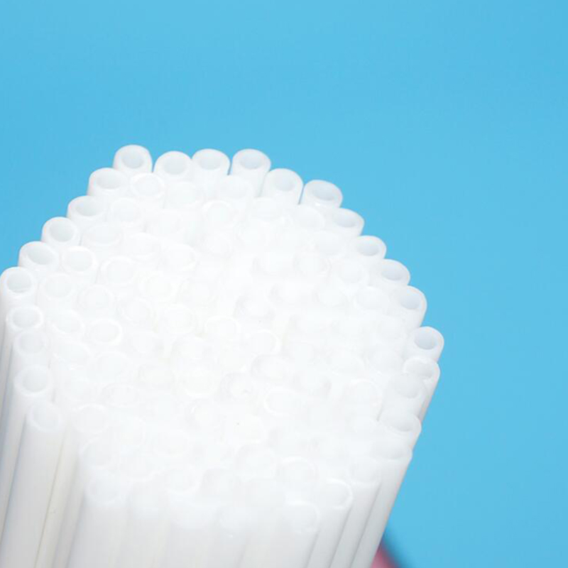 100 Plastic Lollipop Sticks Food Grade White Tube Candy Baking Plastic ...