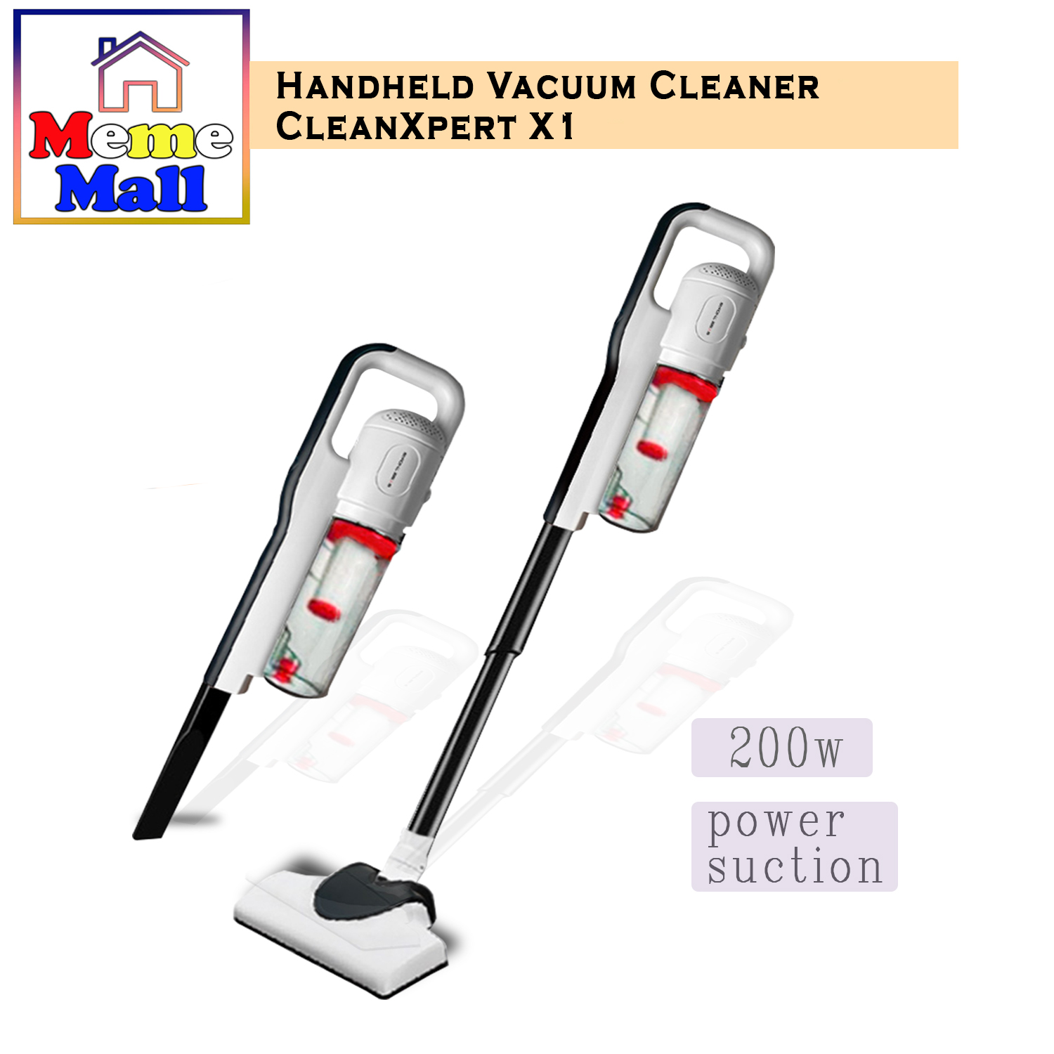 Meme Mall Handheld Vacuum Cleaner CleanXpert X1 (1200) | Lazada