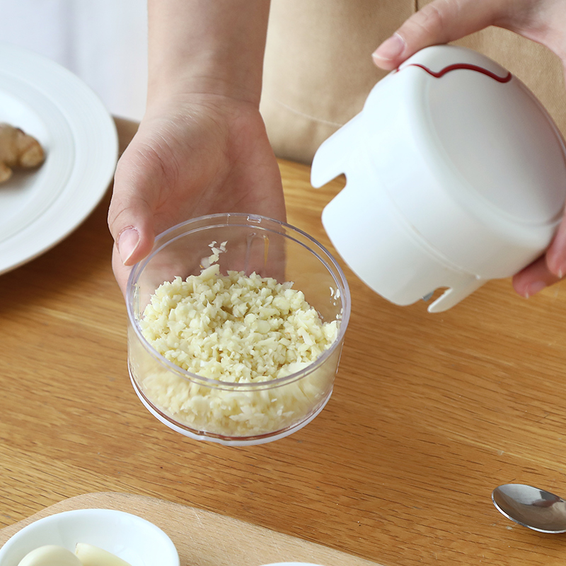 【TrendGlobe】Mini Garlic Slicer Household Mincing Machine Minced Hand ...