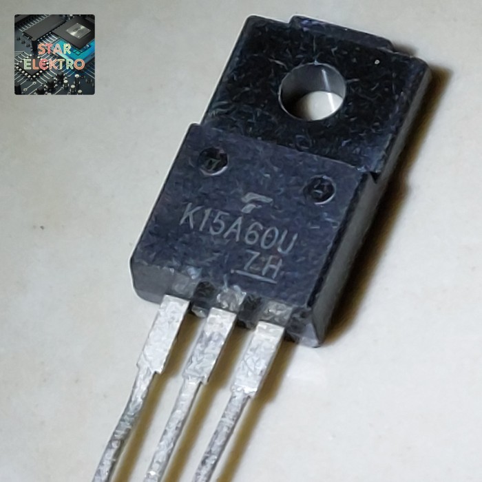 K15A60U K15A60 TK15A60U 15A60 Mosfet N FET Toshiba 15A 600V To-220f ...