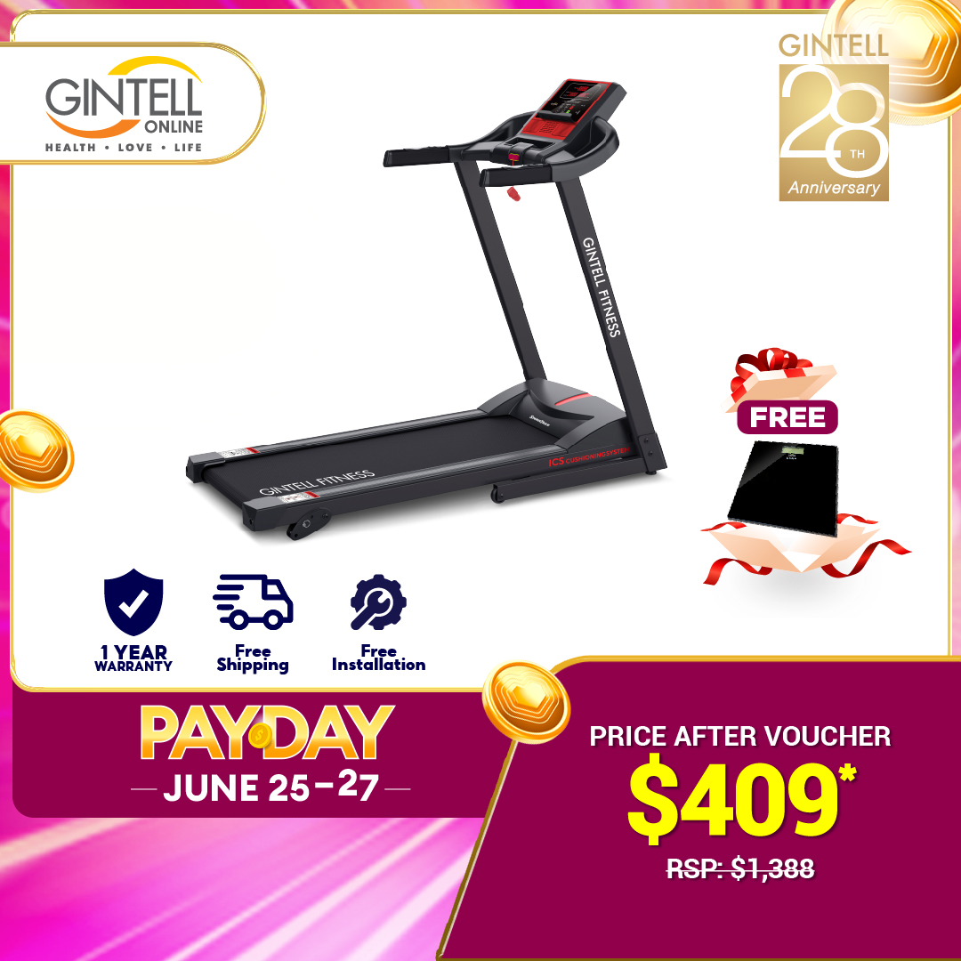 GINTELL SmarTREK Motorized Treadmill | Lazada Singapore