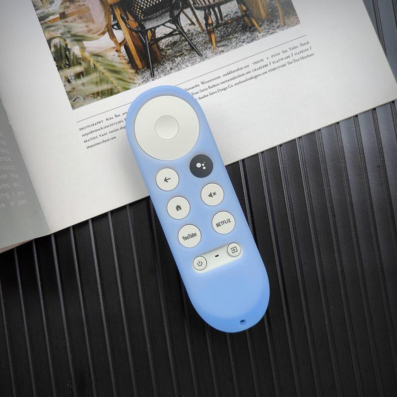 Silicone Remote Case For Google Tv Shockproof Remote Controller Cover ...