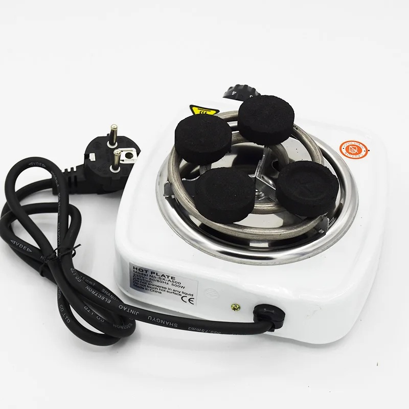 【Trending】 500W Electric Stove Coal Burner Hot Plate Iron Burner Travel ...