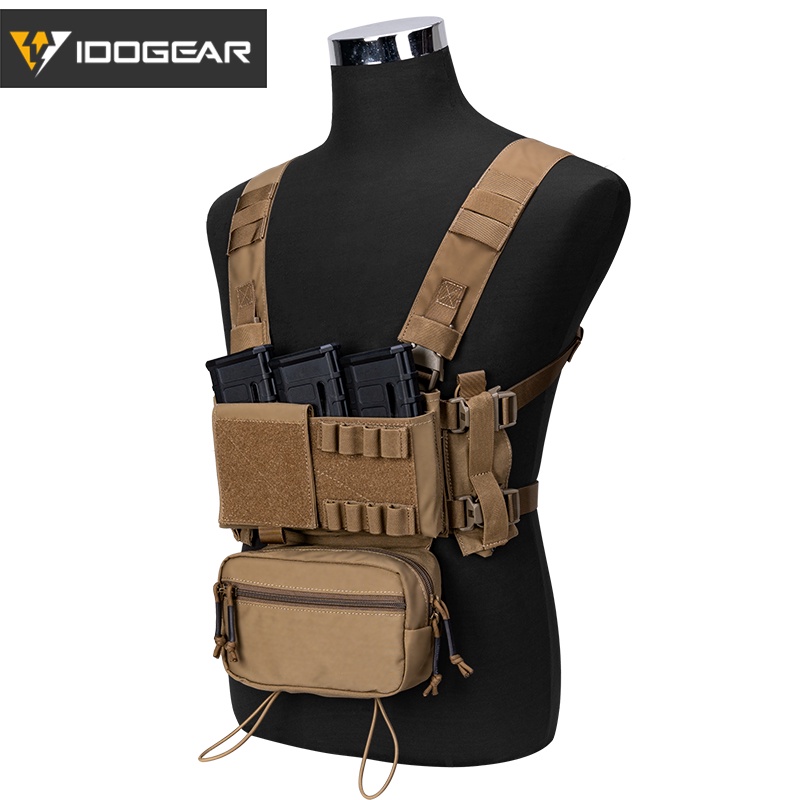 ~ IDOGEAR Tactical Chest Rig,MK3/MK4 Chest Rig Full Set,With 556 Mag ...