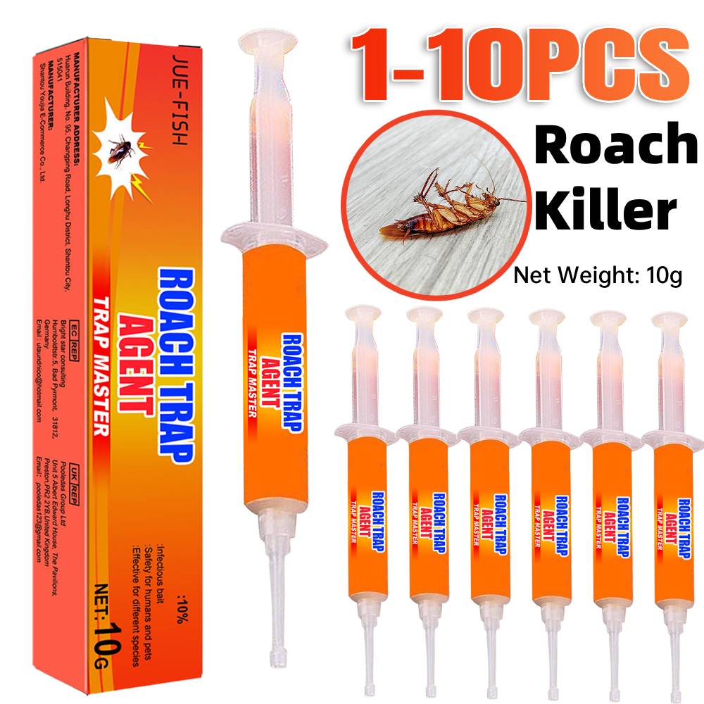 【Best Price Guaranteed】 1-10PCS Cockroach Gel Bait Effectively ...