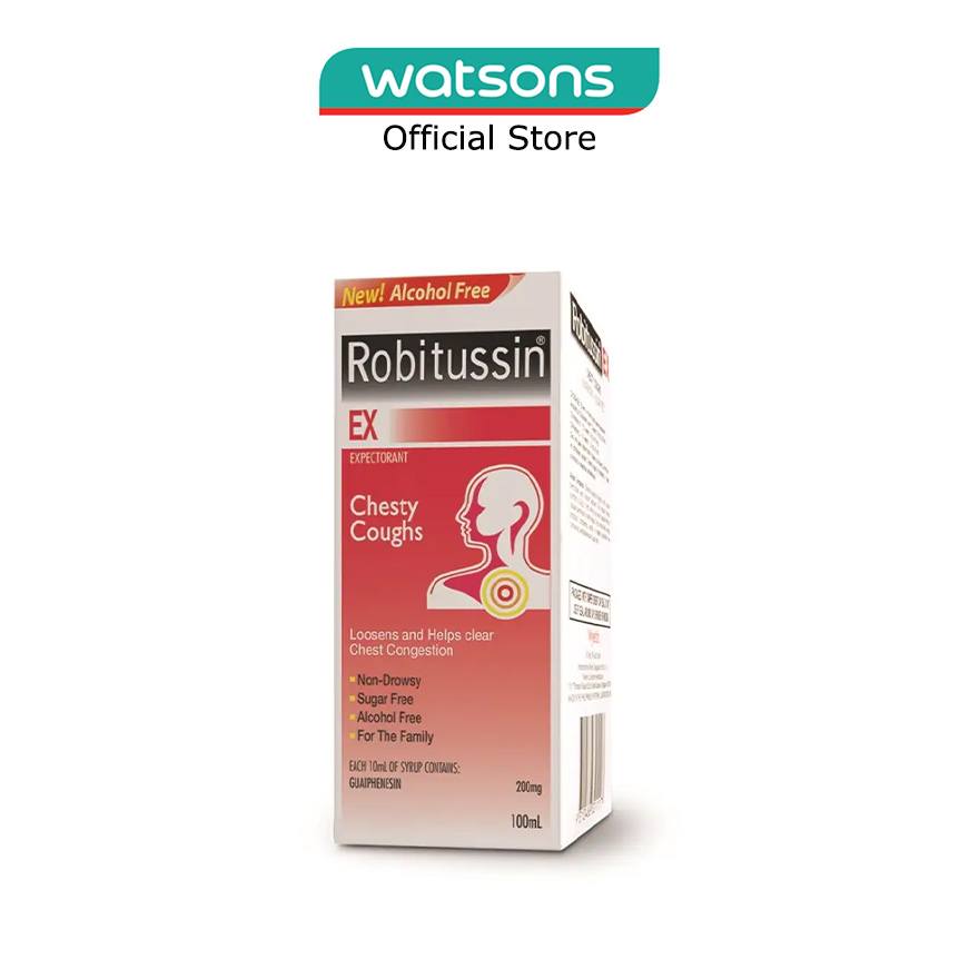ROBITUSSIN Chesty Coughs Syrup 100Ml | Lazada Singapore