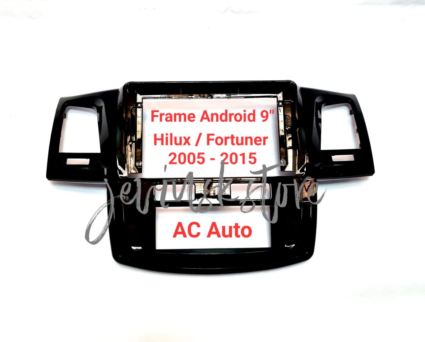 FRAME HEAD UNIT DOUBLE DIN ANDROID TOYOTA FORTUNER / TOYOTA HILUX 9 ...