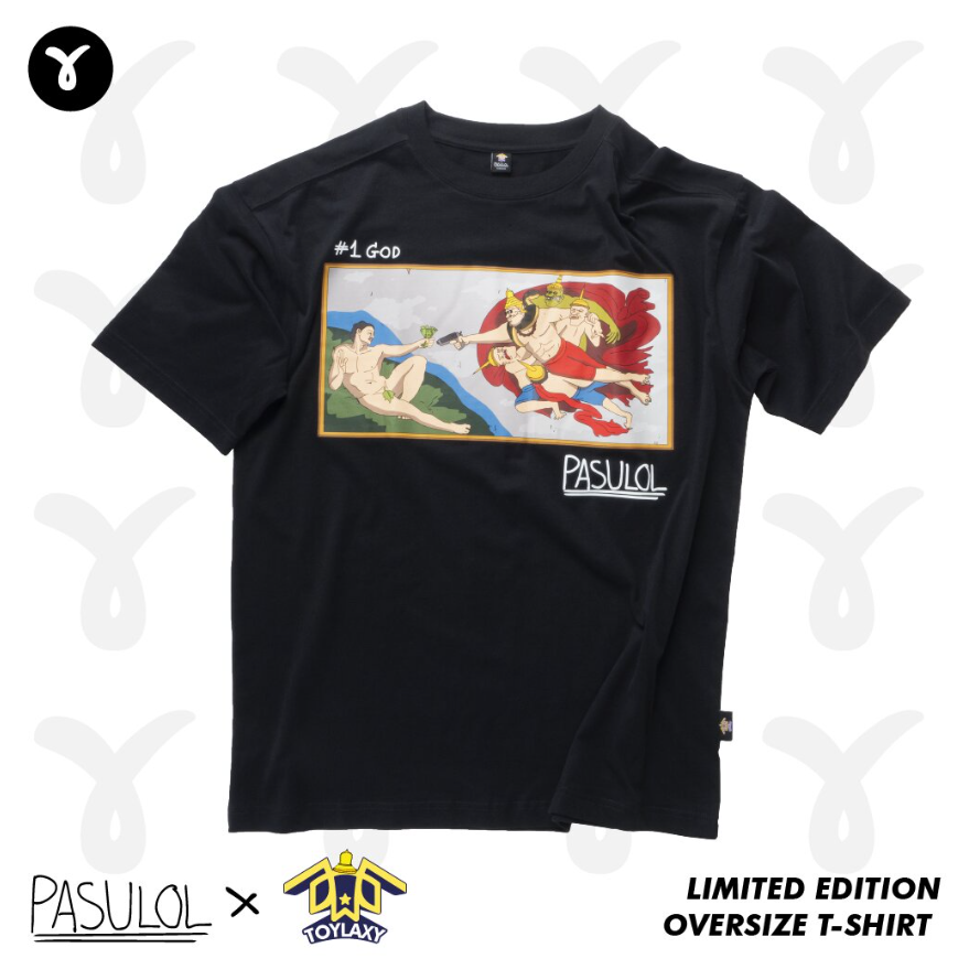 นนทก Pasulol เสื้อยืดคอตตอนแขนสั้นธีมเกม - สีดำ | Lazada.co.th