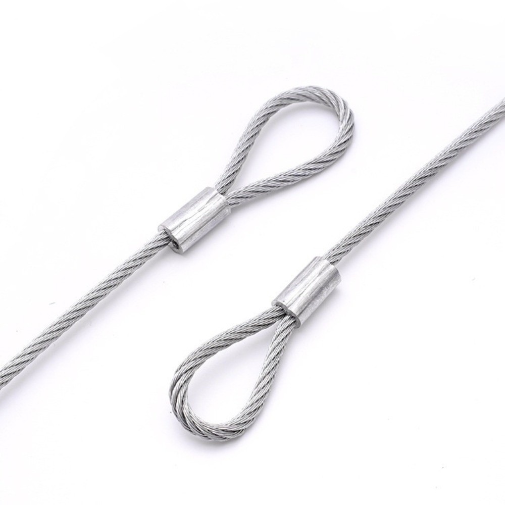 Hanging Rope Stainless Steel Stainless Steel Wire Rope Aluminum Sleeve ...