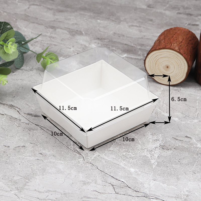 [Premium] Kraft/White Paper Square and Rectangular Cake Box with ...
