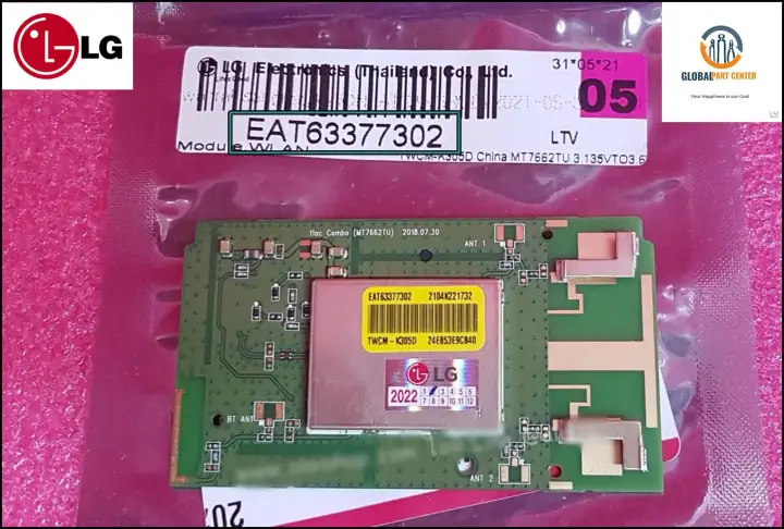 ขายอะไหล่ของแท้/ตัวรับสัญญาณWifi TV LG/Module,WLAN/EAT63377302 ...