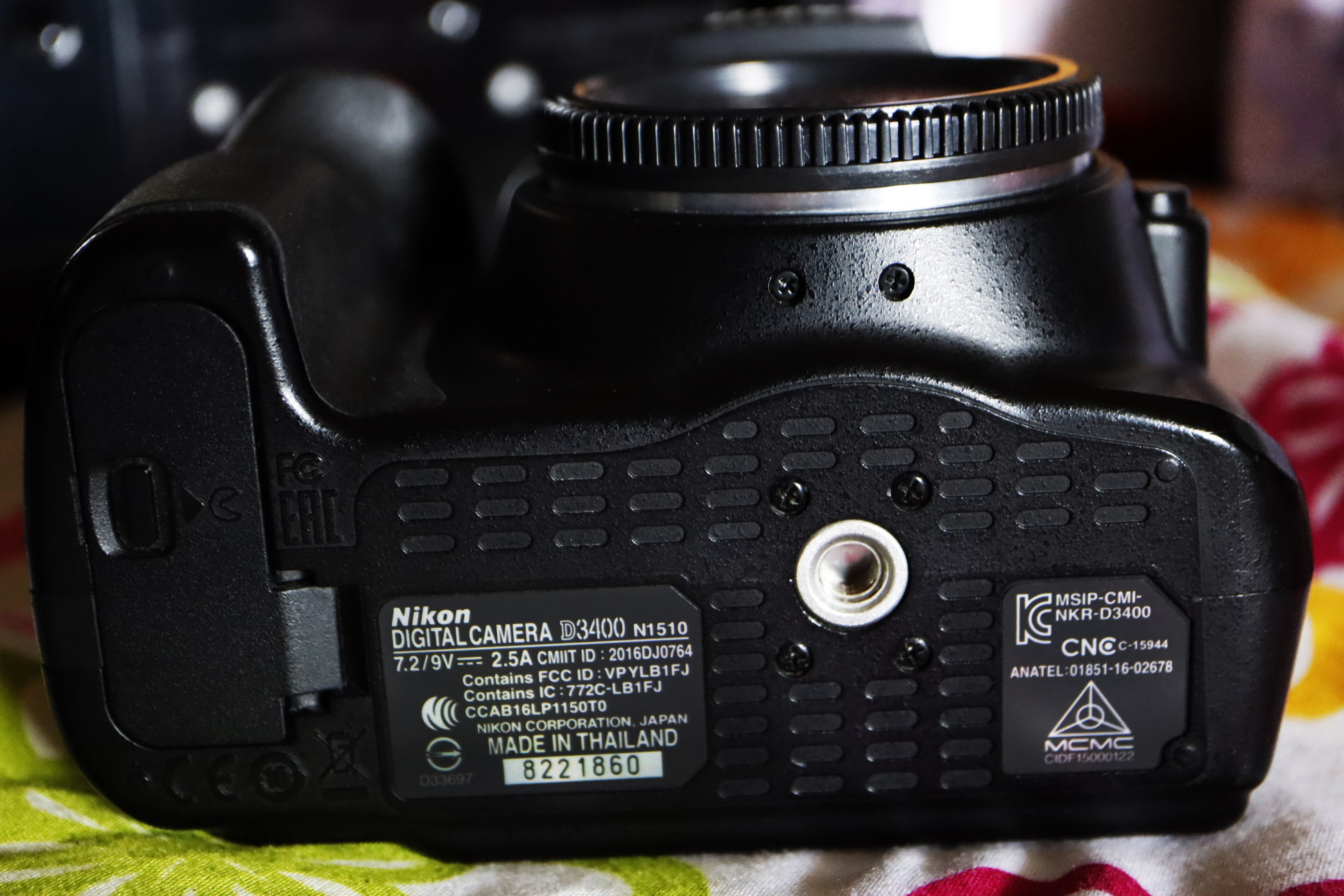 Nikon D3400 24.2MP DSLR camera Black Body ตัวกล้อง 24.2MP sensor with no optical low-pass filter ...